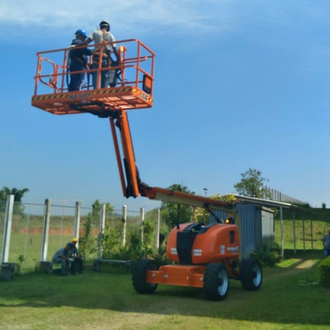 Aluguel Plataforma Elevatória Móvel de Trabalho PEMT São Paulo